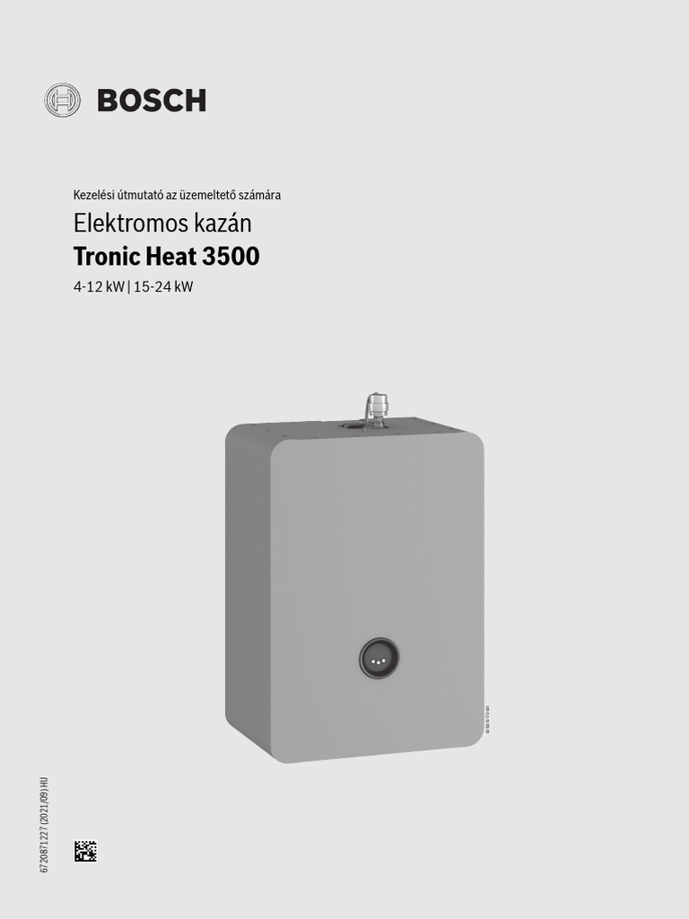 Bosch Tronic Heat 3500 | PDF