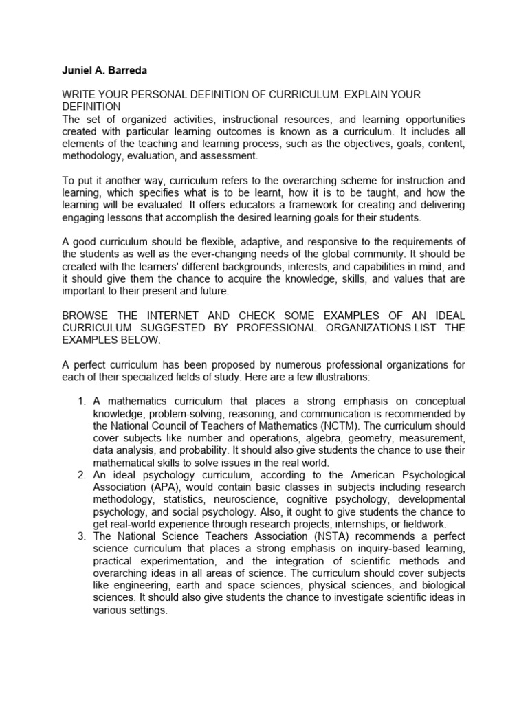 The Teacher and The School Curriculum - CTP Module | Download Free PDF ...