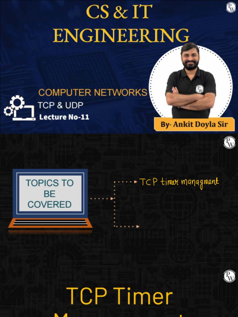 TCP & UDP 11 - Class Notes | PDF TCP & UDP 11 - Class Notes | PDF
