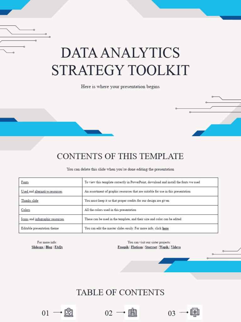 Data Analytics Strategy Toolkit | PDF | Planets | Saturn
