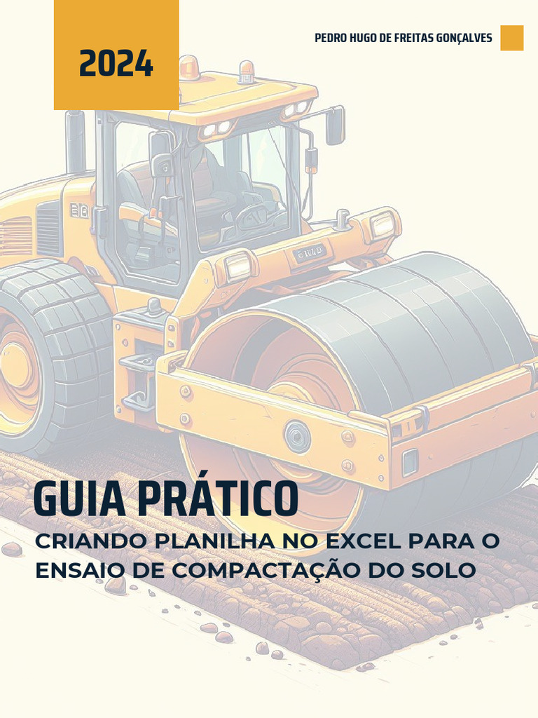 Guia Prático - Planilha Do Excel - Ensaio de Compactação | PDF ...
