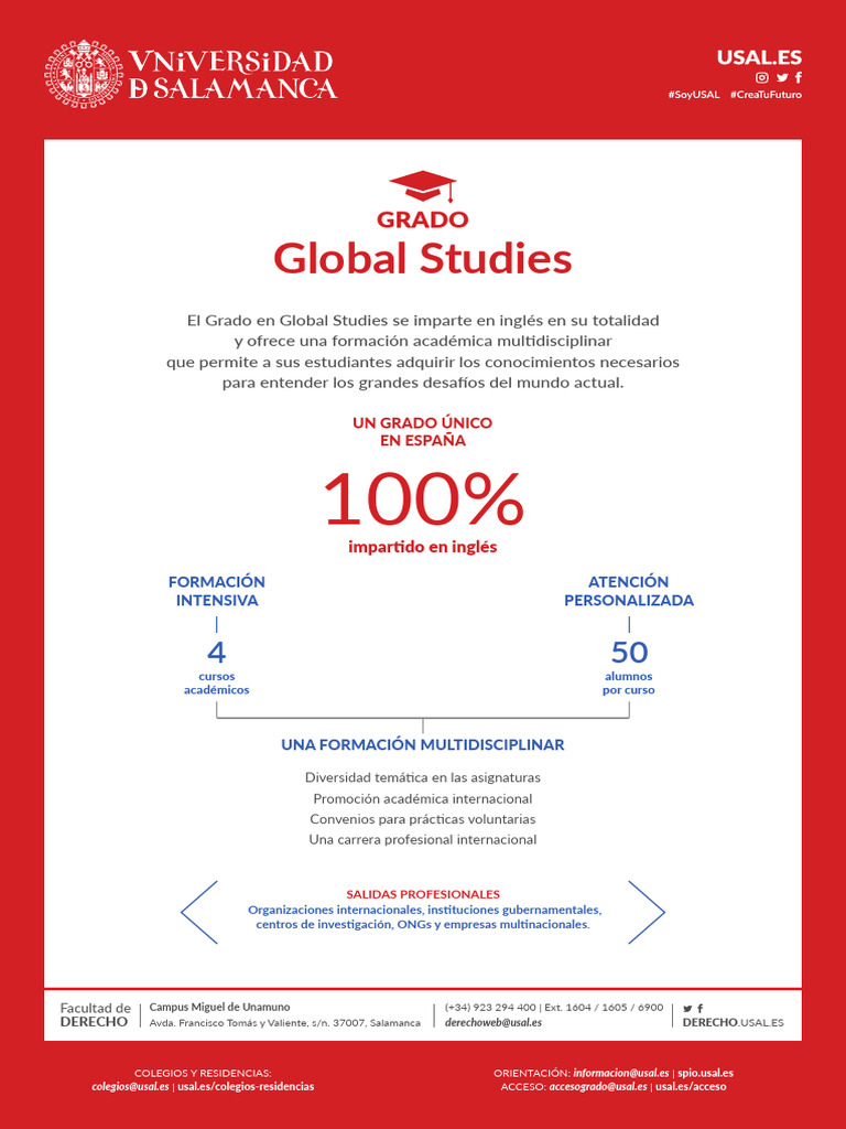 Global Studies USAL | PDF