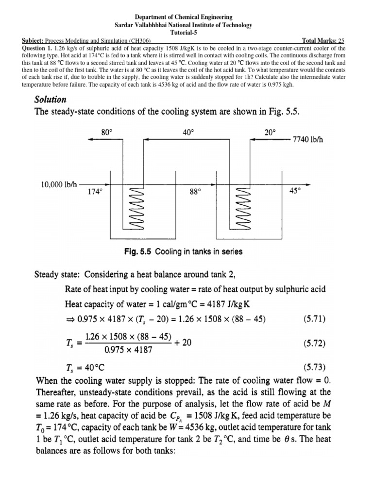 Tutorial-5 Sol | PDF