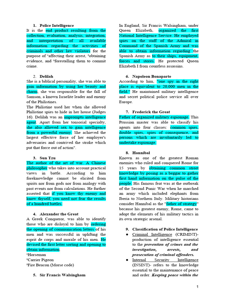 Cdi Ass Ni Max | PDF | Espionage | Military Intelligence