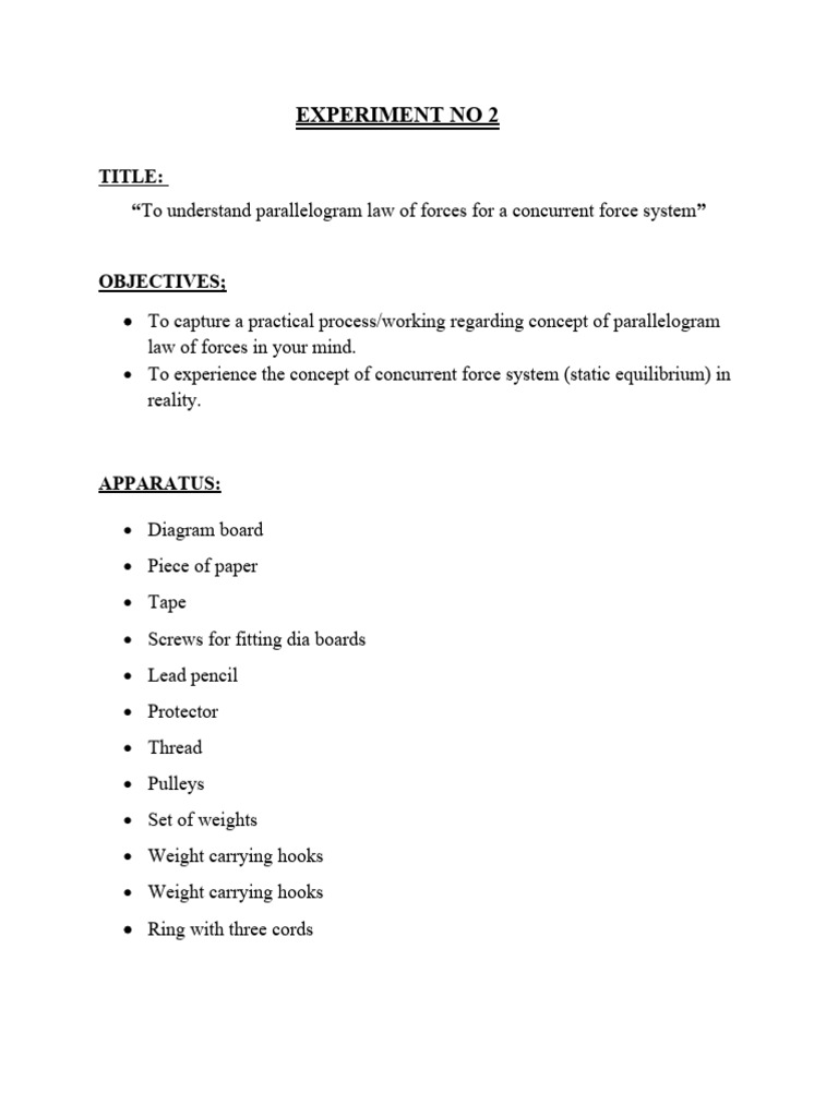 Lab Report 2 | PDF | Force | Euclidean Vector