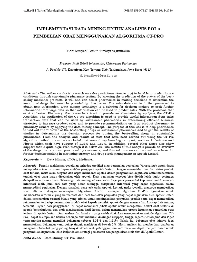 Jurnal Bobi Mulyadi | PDF | Applied Mathematics | Communication