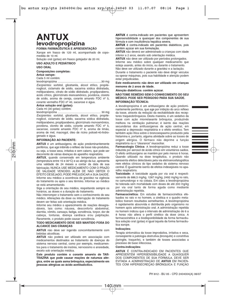 BULA ANTUX | PDF | Diabetes | Alergia
