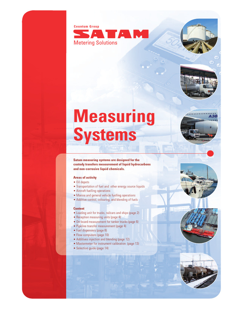 Metering Units Satam | PDF | Flow Measurement | Pump