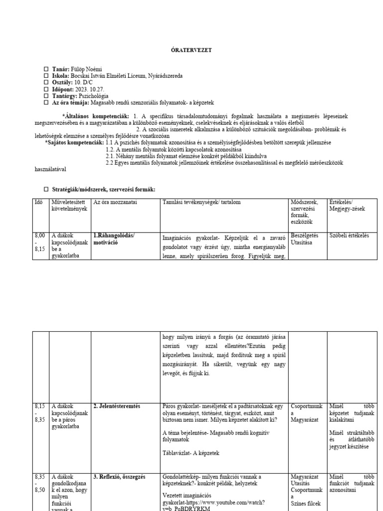 Oratervezet - 6 | PDF