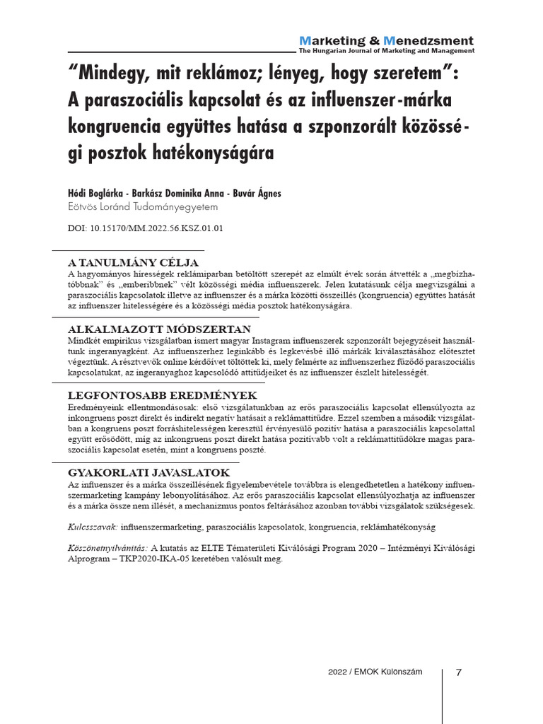 Mindegy Mit Reklamoz Szeretem | PDF