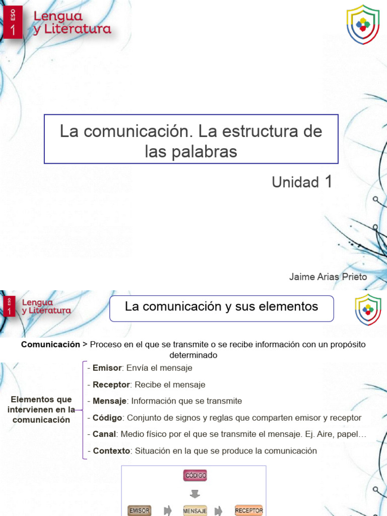 La-Comunicacion 1 Eso | PDF | Comunicación | Prosa