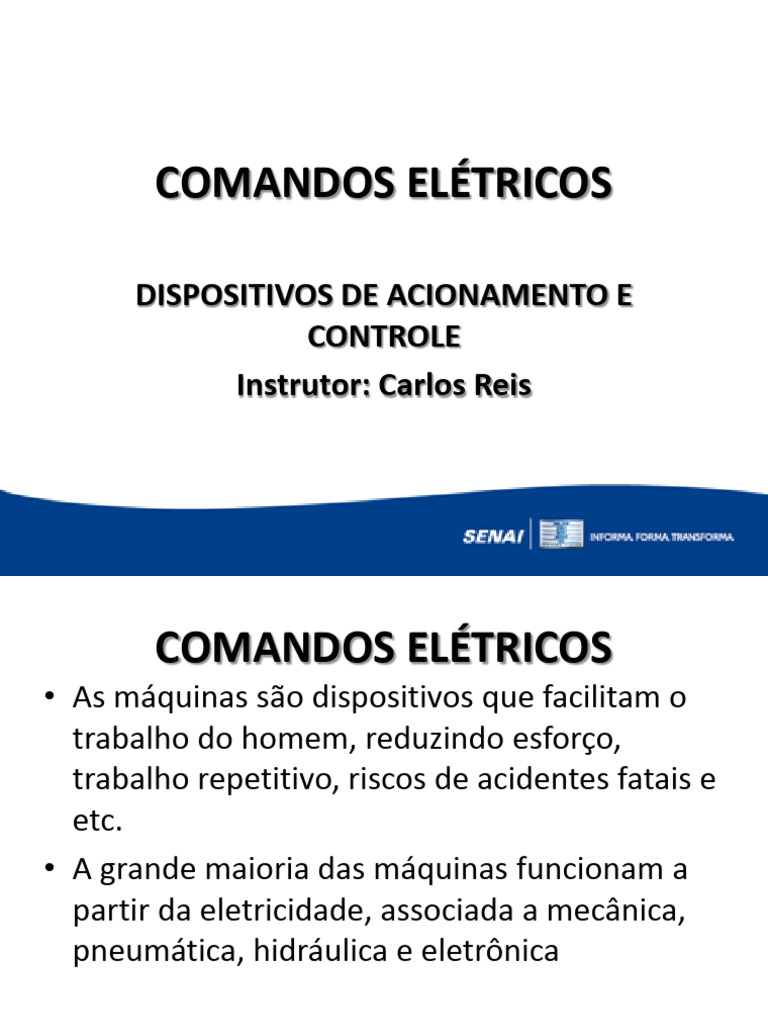 Comandos Elétricos Download Grátis Pdf Relé Eletricidade