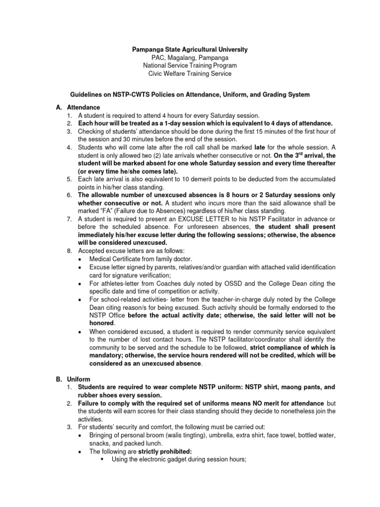 CWTS Guidelines | PDF