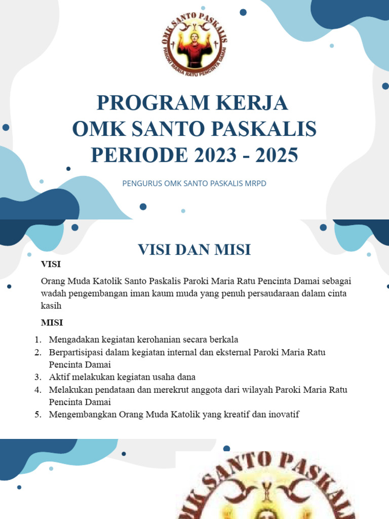 Progja 2024 Omk Santo Paskalis MRPD | PDF
