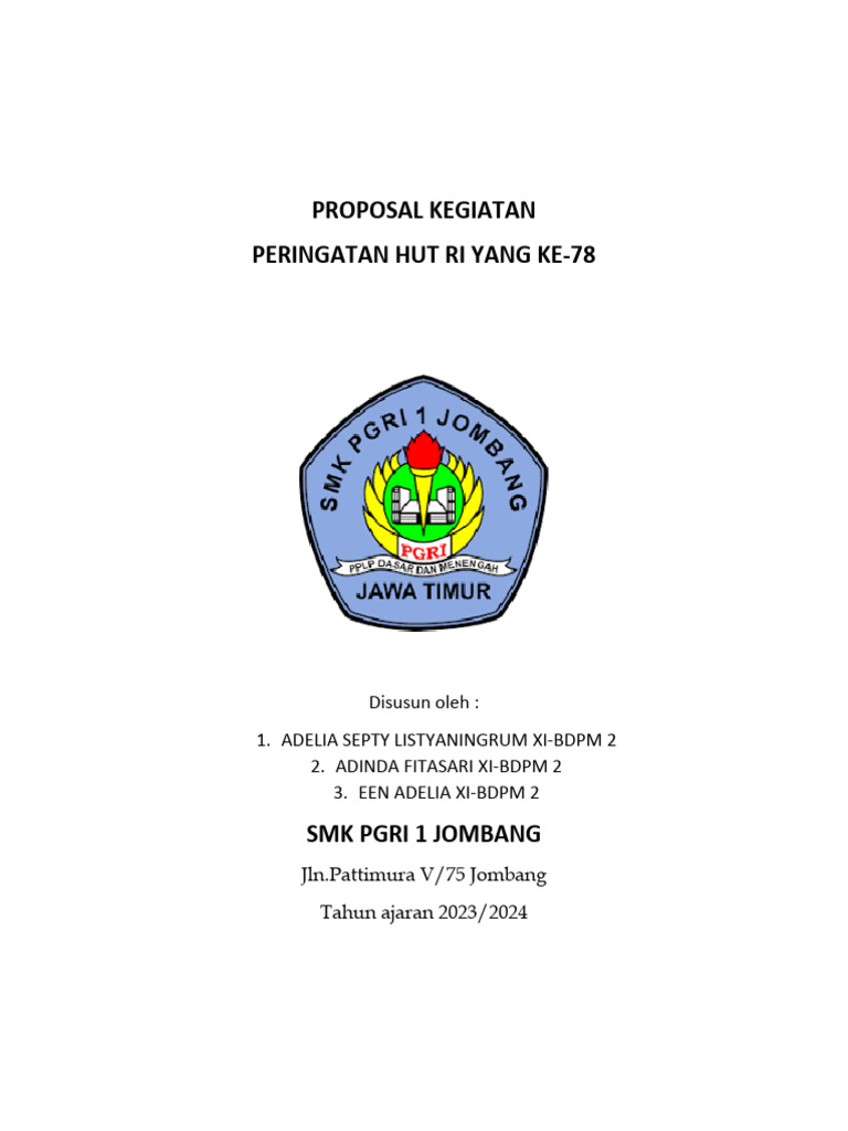 PROPOSAL KEGIATAN BDPM | PDF | Griya & Taman