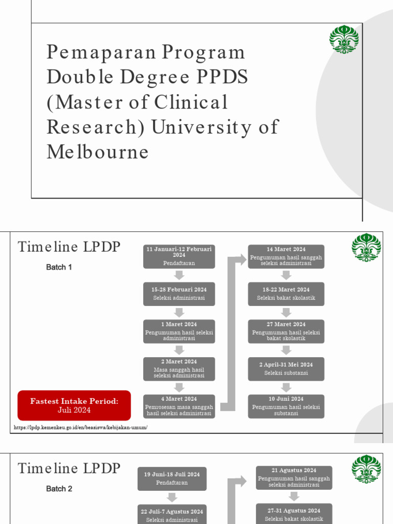 LPDP Double Degree | PDF