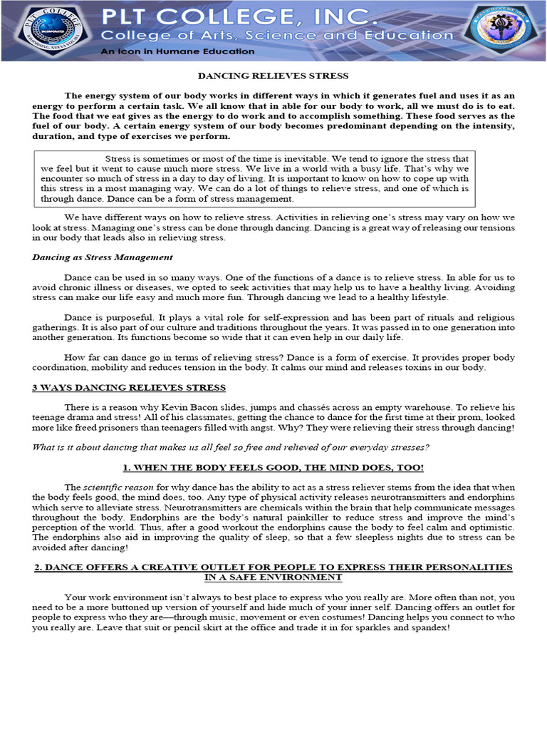 PE 3 Cheerdance | Download Free PDF | Cheerleading | Physical Fitness