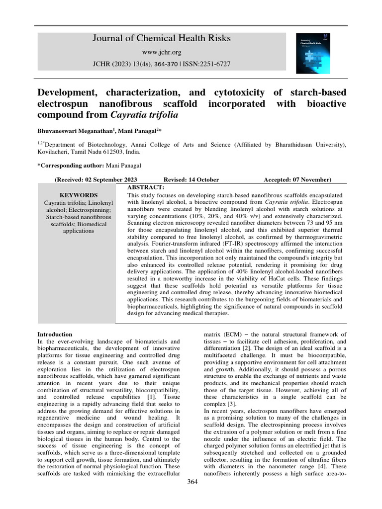 IJ 1170 - Journal of Chemical Health Risks - Vol.13 - No.4s2023 ...