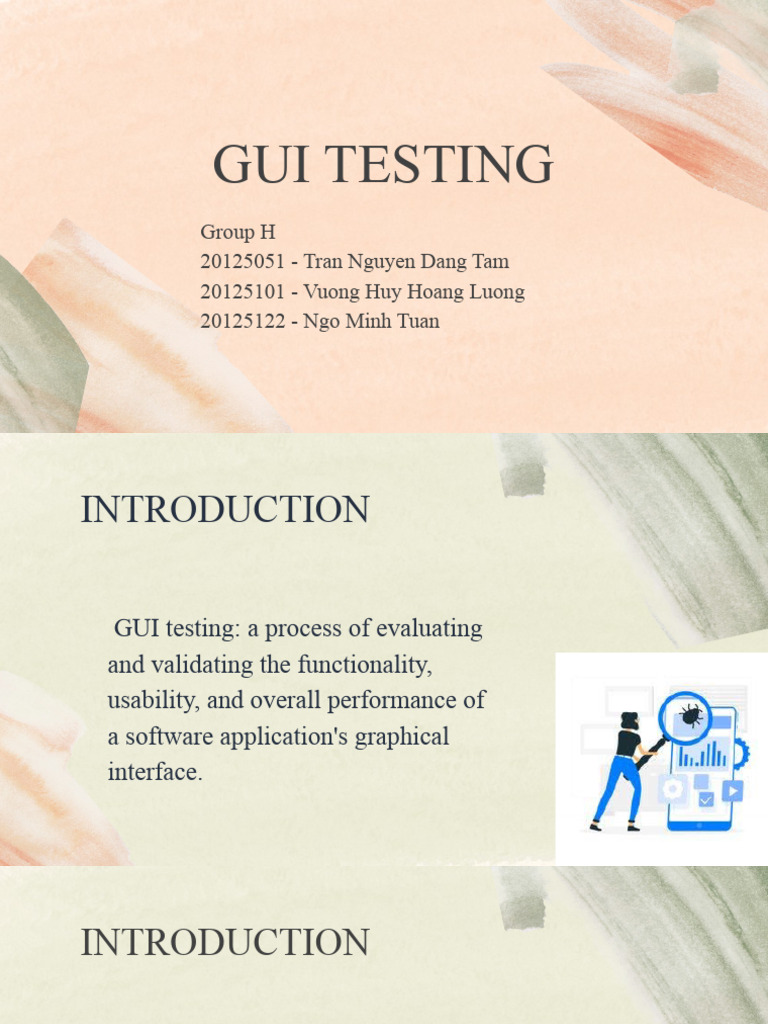 Peach Green Colorful Watercolor Pastel Web Developer Portfolio Presentation | PDF | Graphical ...