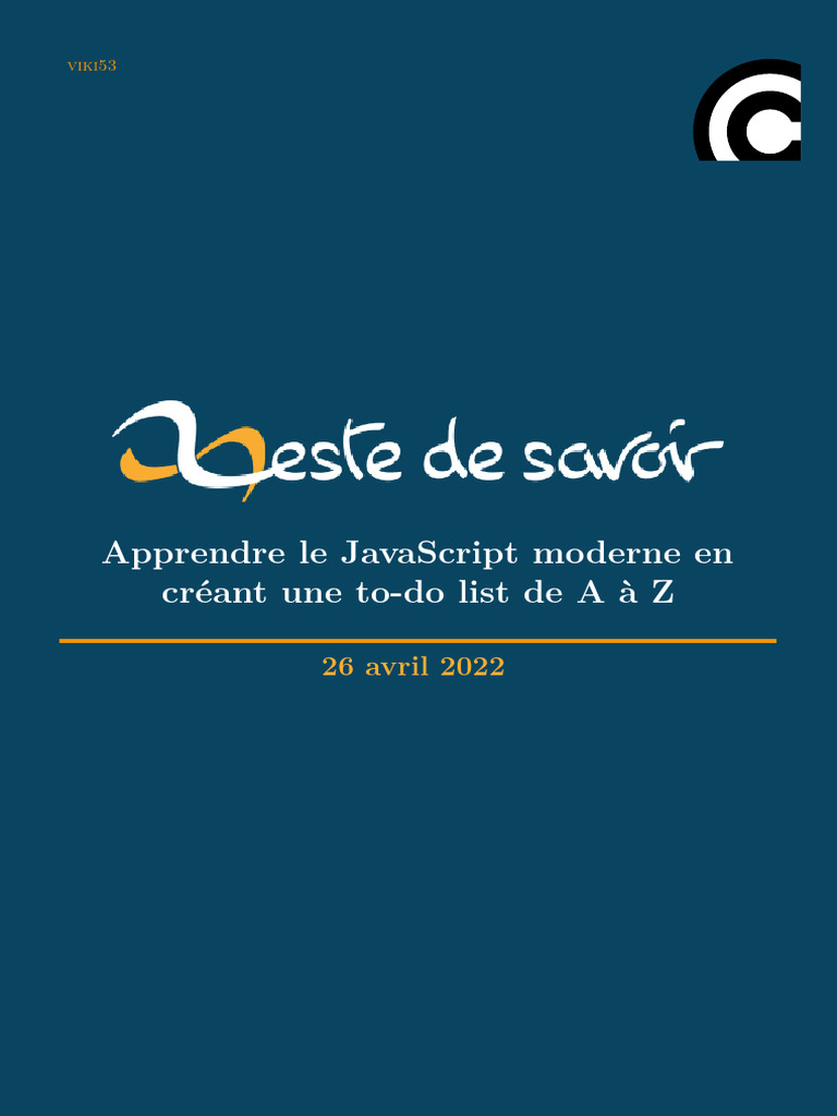 Apprendre Le Javascript Moderne en Crean | PDF | JavaScript | Modèle d'objet de document