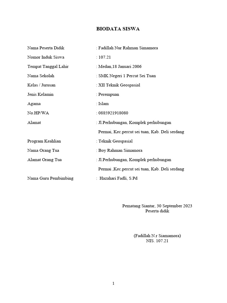 Laporan Dila Fix | PDF