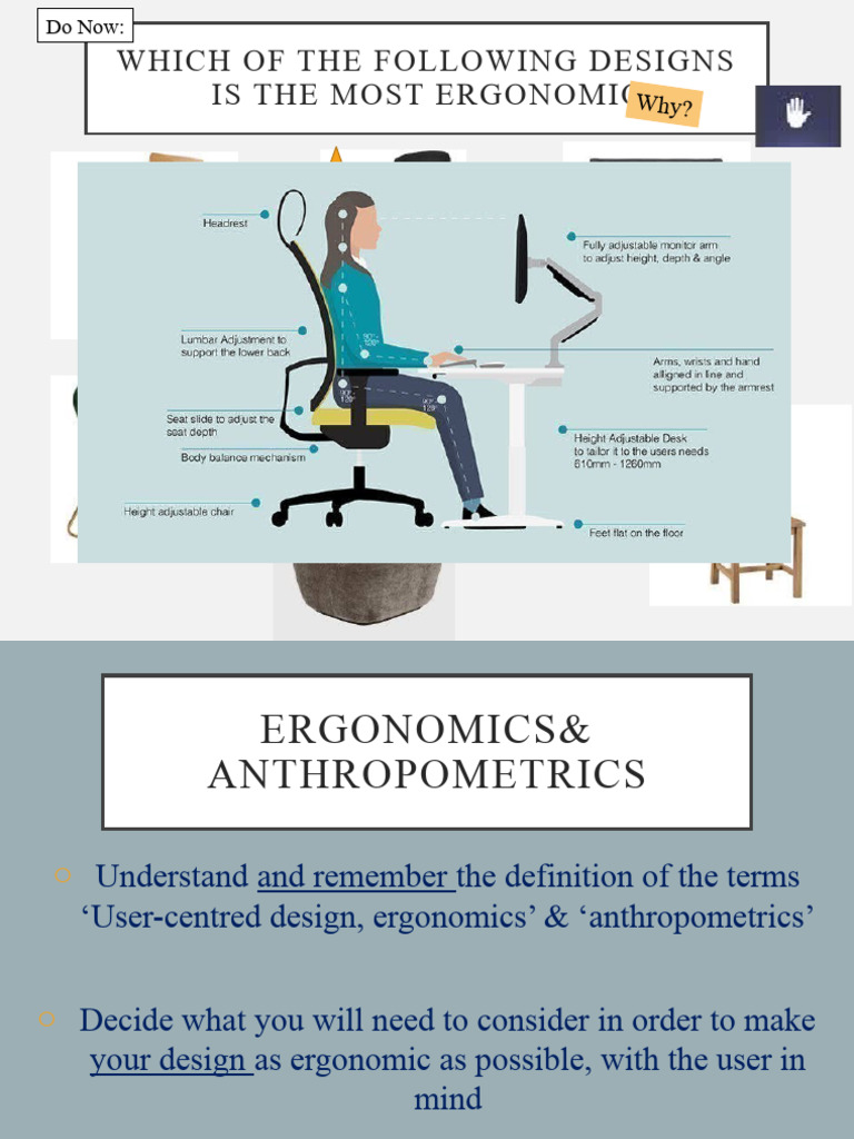 Ergonomics Anthropometrics Development - 2 Lessons | PDF | Human ...
