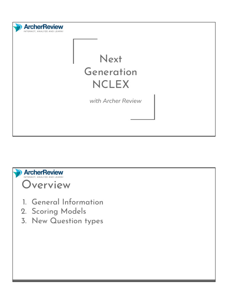 NGN Nclex | PDF | Multiple Choice | Evaluation Methods