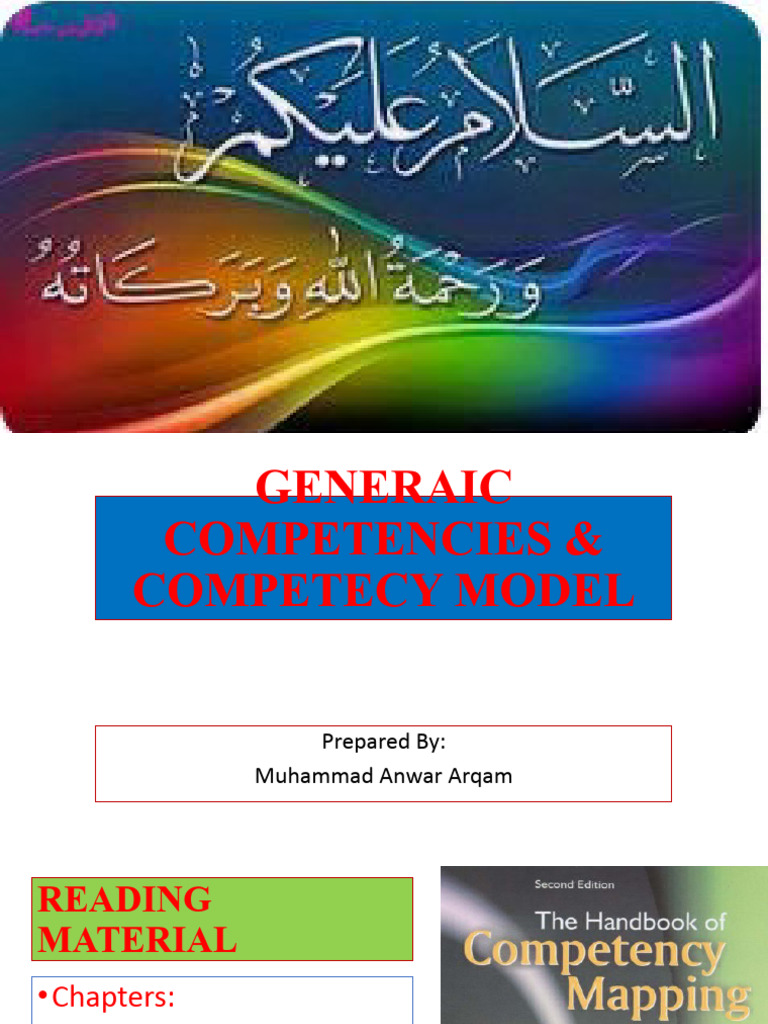 Generic Competencies & Models | PDF | Human Resources | Competence ...