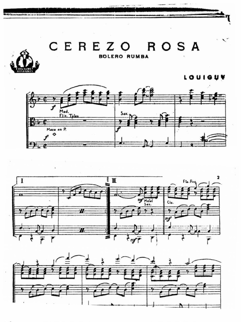 A PARTITURA Edoc - Pub Cerezo-Rosapdf OCR Red | PDF