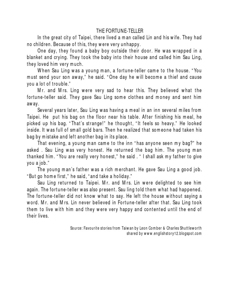 The Fortune Teller | PDF