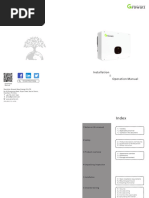 Deye 6-12kW 3P Manual | PDF | Solar Panel | Electrical Connector