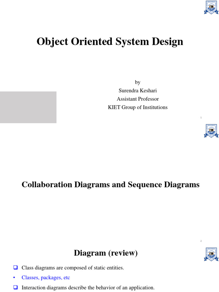 Unit-2.2 PPT Basic Collaboration Diagram | PDF | Class (Computer Programming) | Inheritance ...
