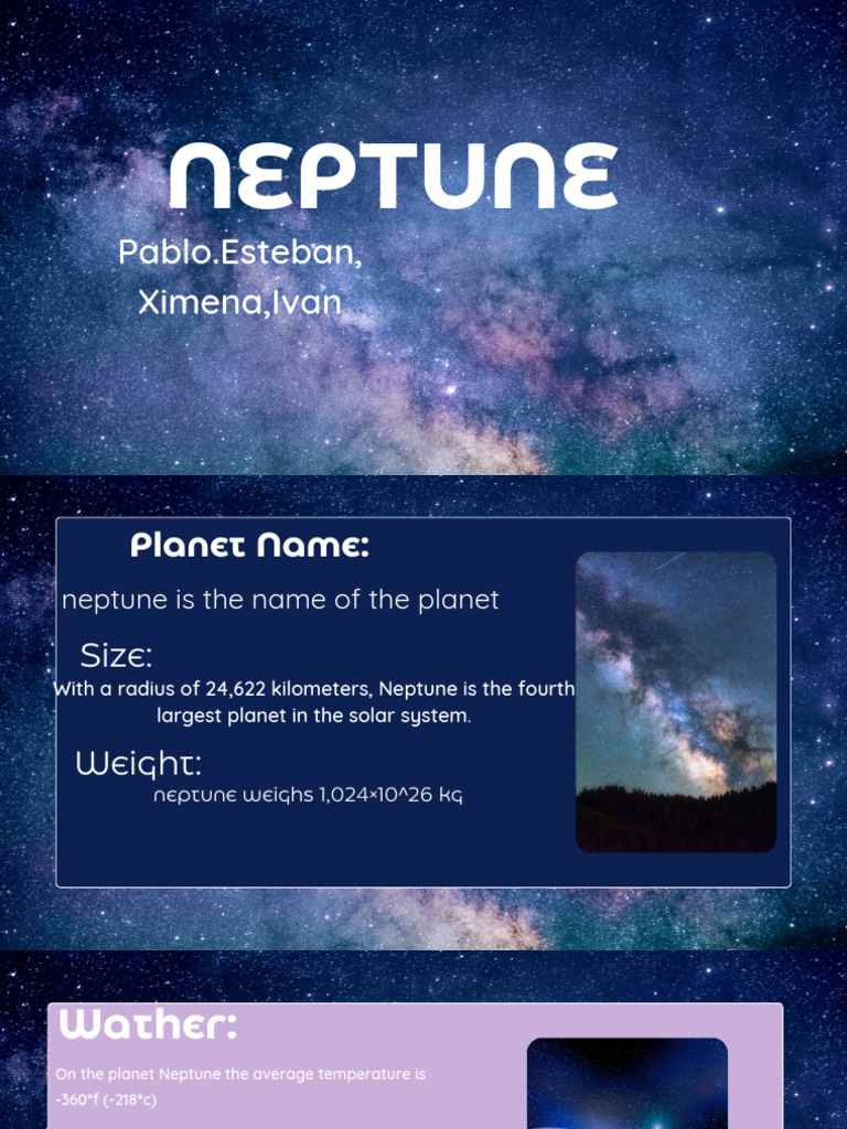 Neptune | PDF | Science & Mathematics