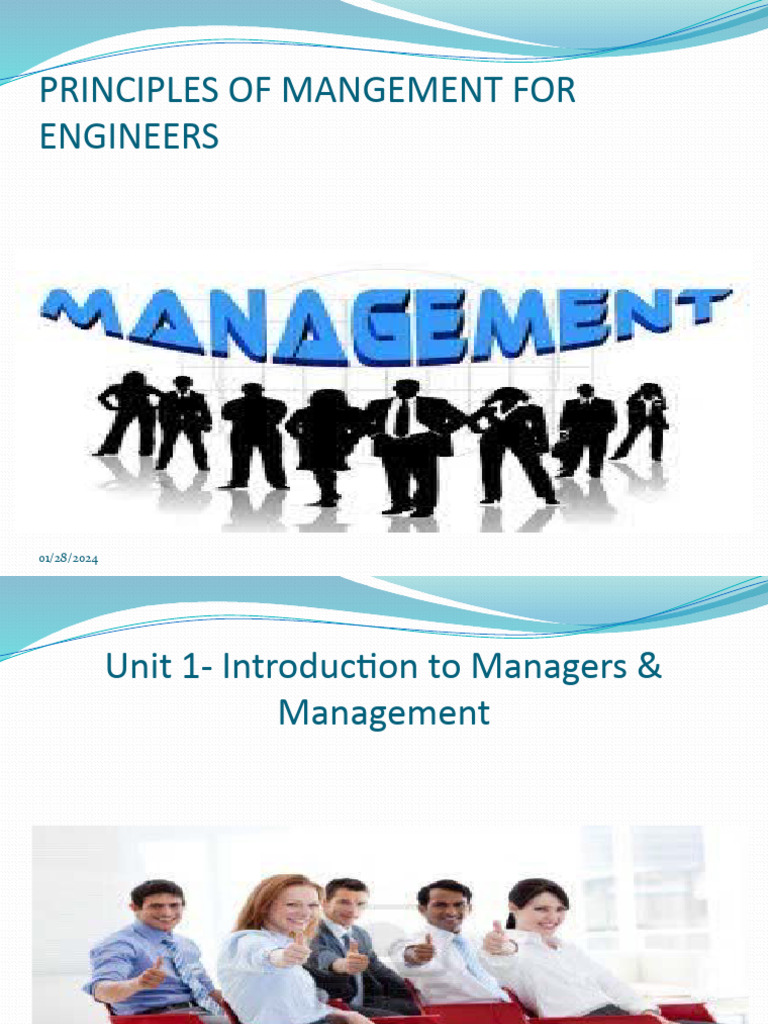 Management Intro - Nature & Scope | PDF | Science | Efficiency