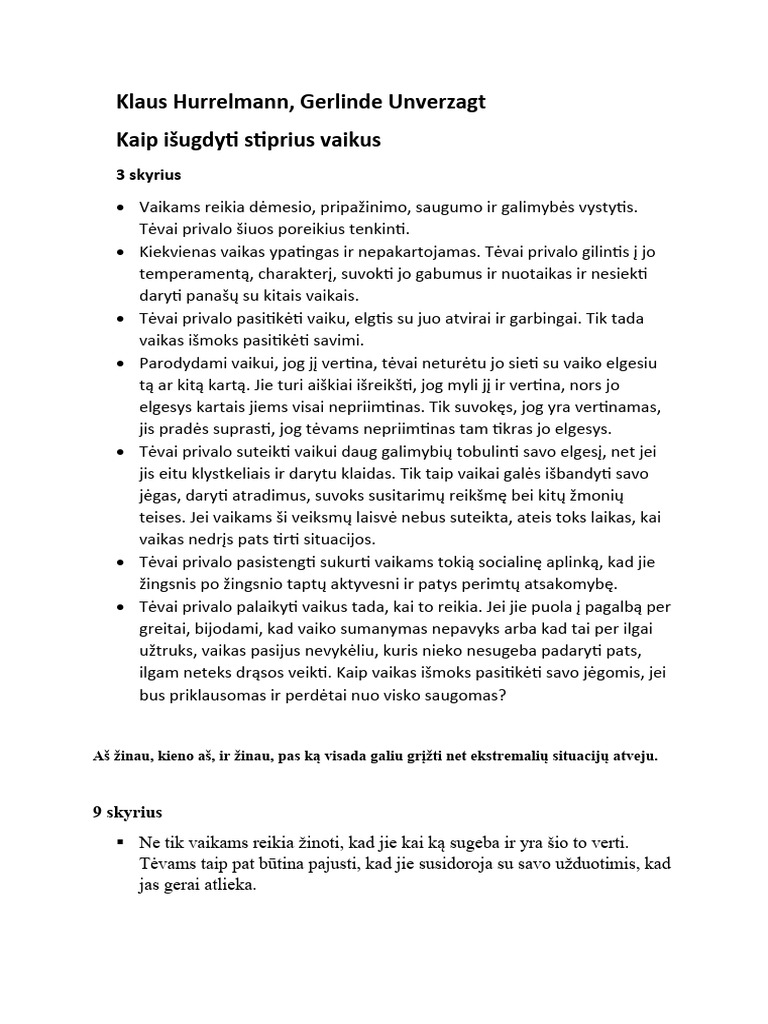 Kaip-Išugdyti-Stiprius-Vaikus 2 | PDF