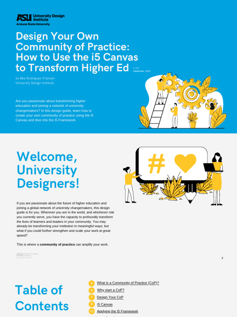 Design Your Own CoP | PDF | Learning | Cognitive Science