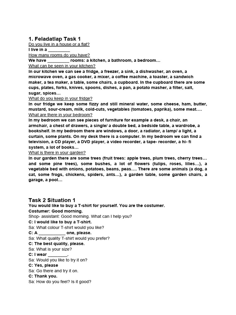 Angol Tétel | Download Free PDF | Meal | Lunch