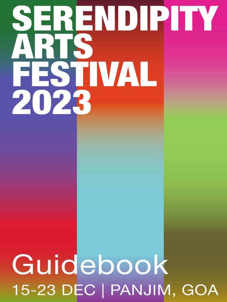 Serendipity Arts Festival Guidebook 2023 | PDF