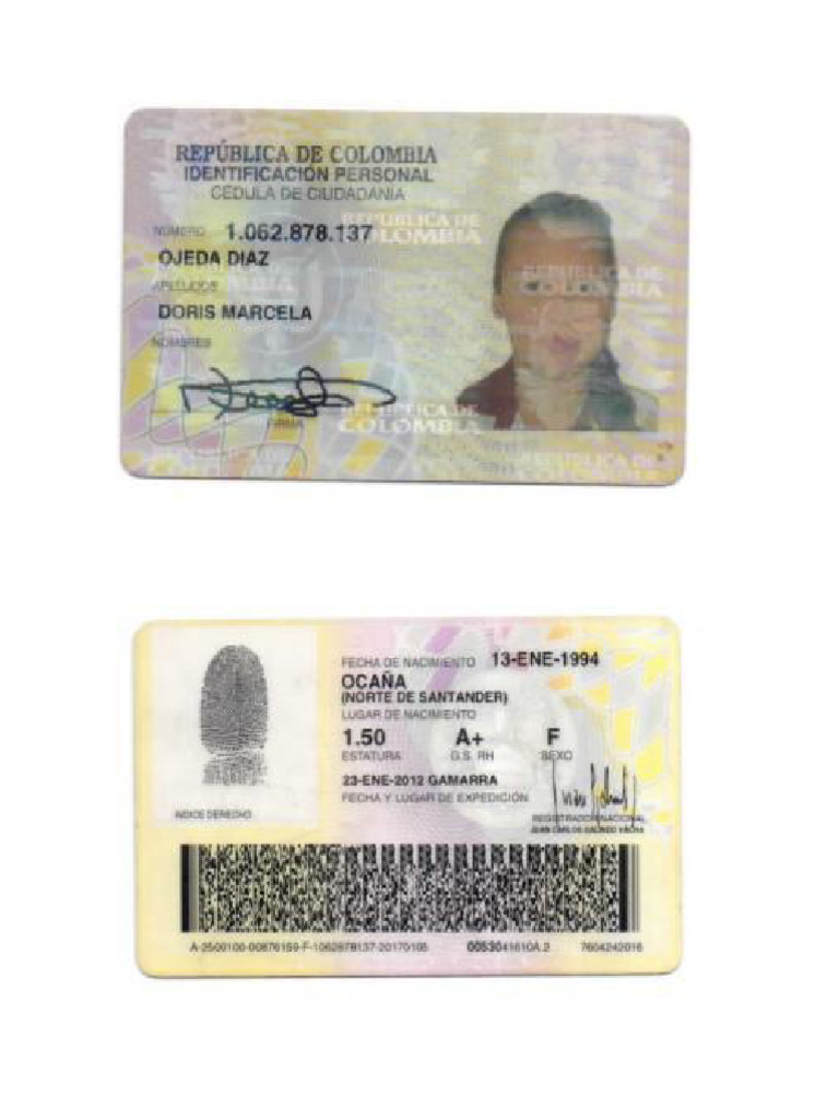 Cedula Marcela 150 Compressed Low | PDF