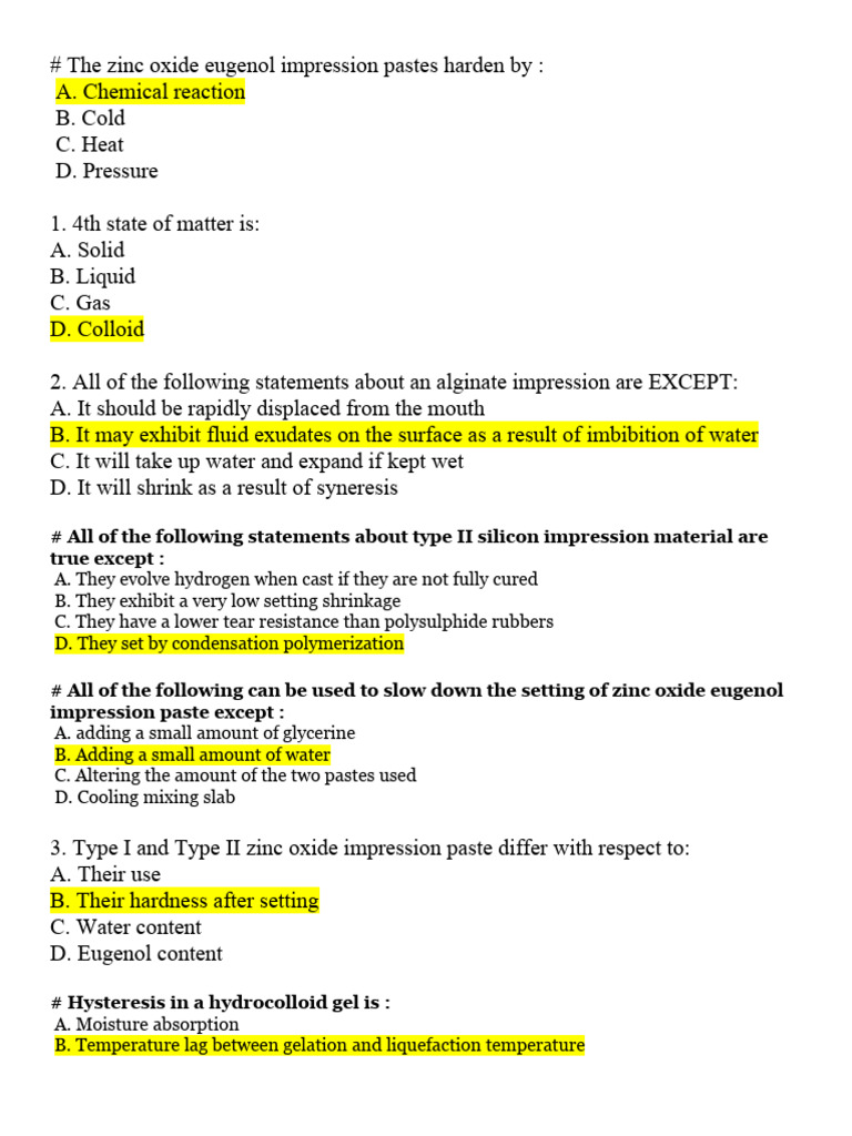 MCQ 3 | PDF | Chemistry | Building Engineering