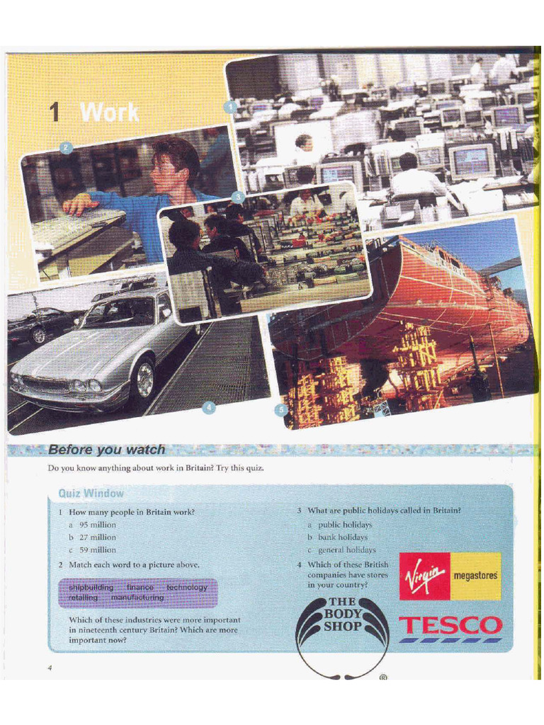 Macandrew R Window On Britain 2 Activity Book | PDF