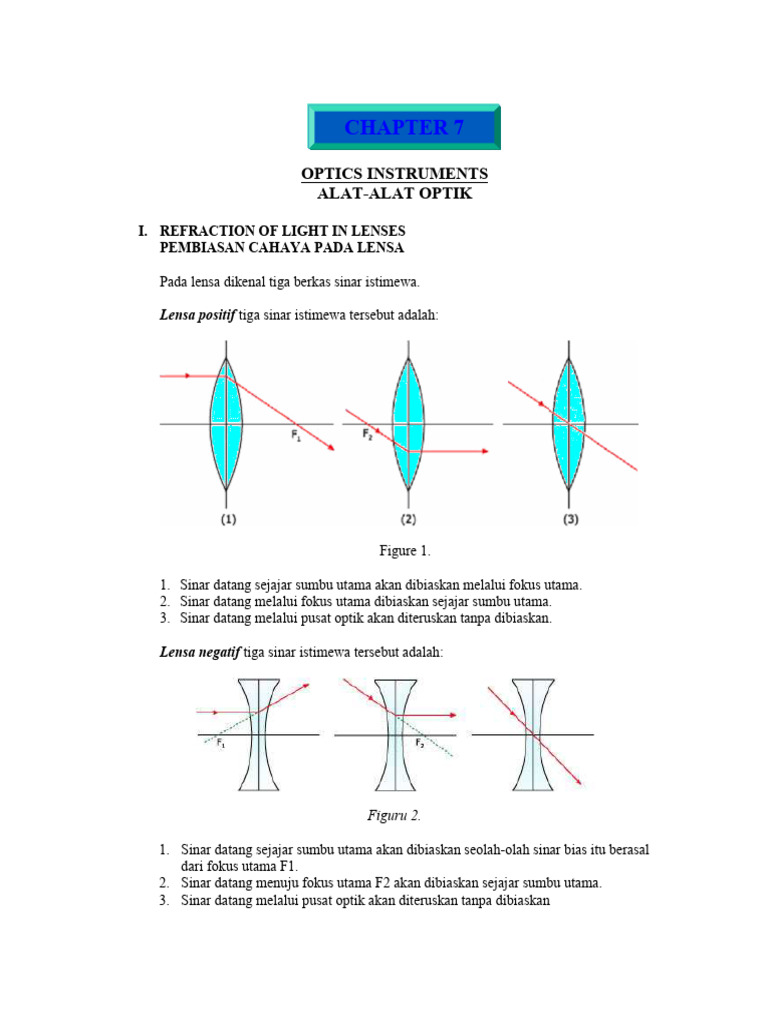 Microsoft Word - CHAPTER 7 OPTICS | PDF