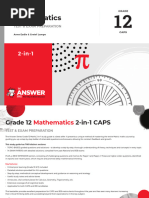 Grade 11 Mathematics Textbook | PDF