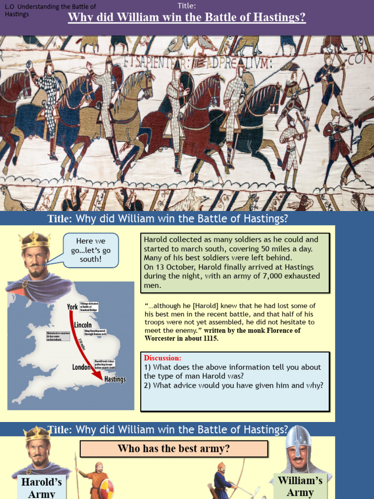 Battle of Hastings | Download Free PDF | Military Operations | Battles