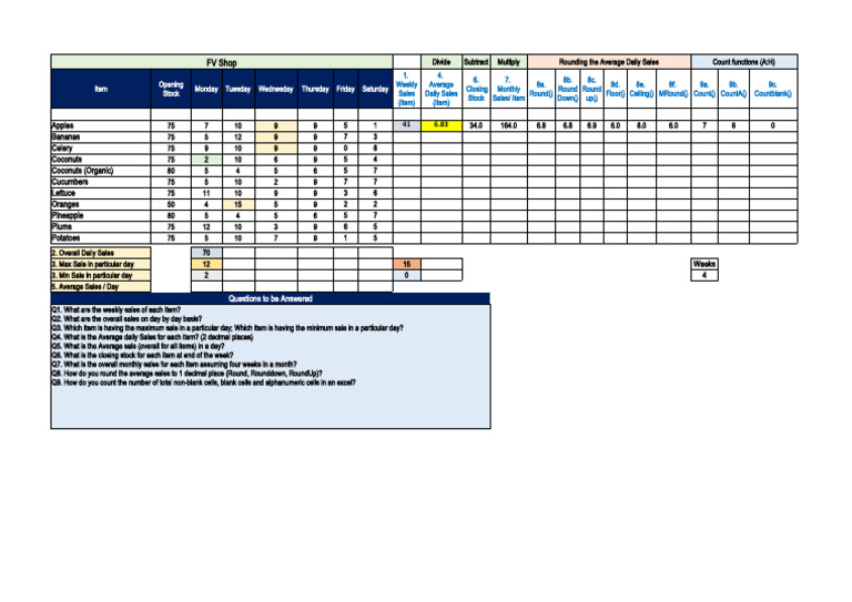 S5 6 - MathematicalFunc ClassEx | PDF