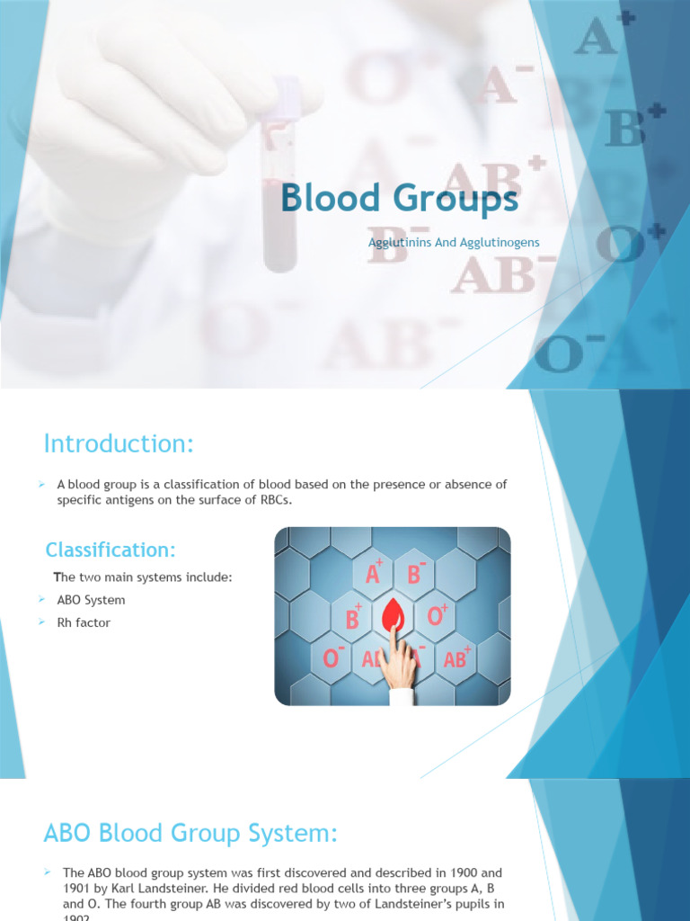 Blood Group Classification and Compatibility | PDF | Blood Type ...