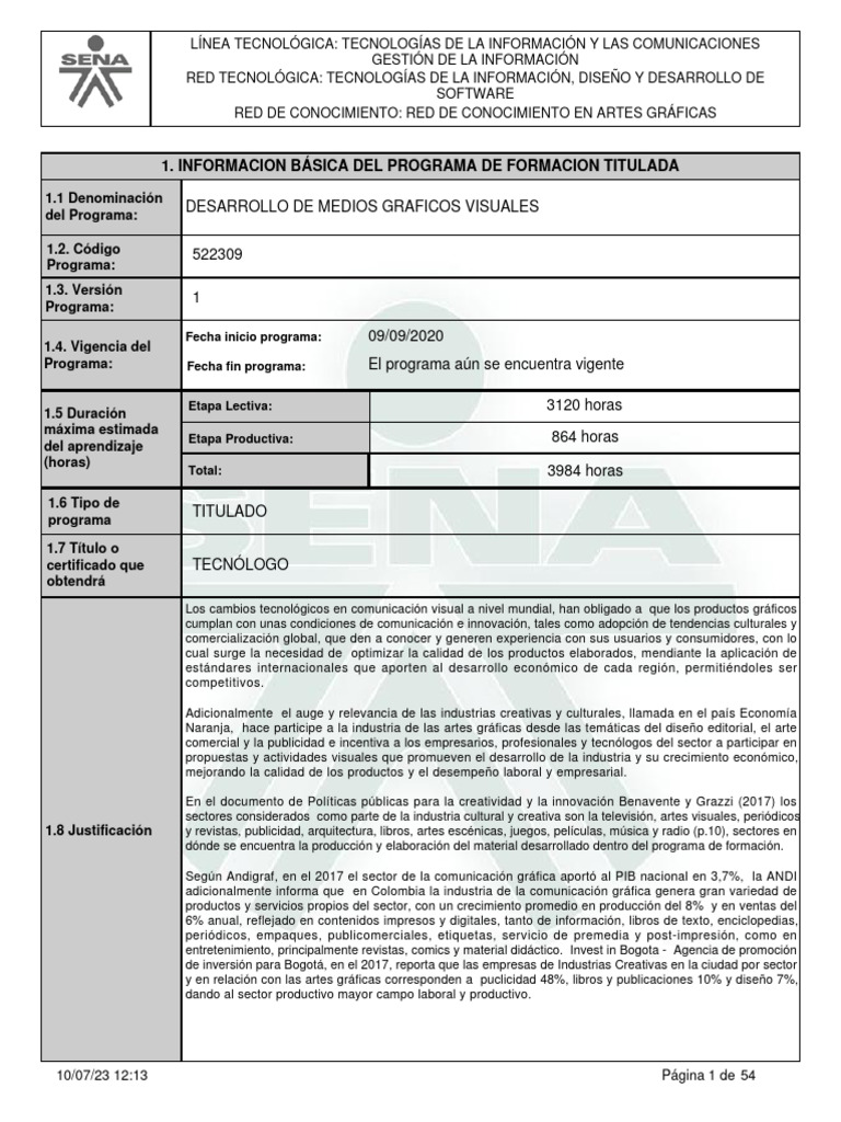 DESARROLLO DE MEDIOS GRAFICOS VISUALES | PDF