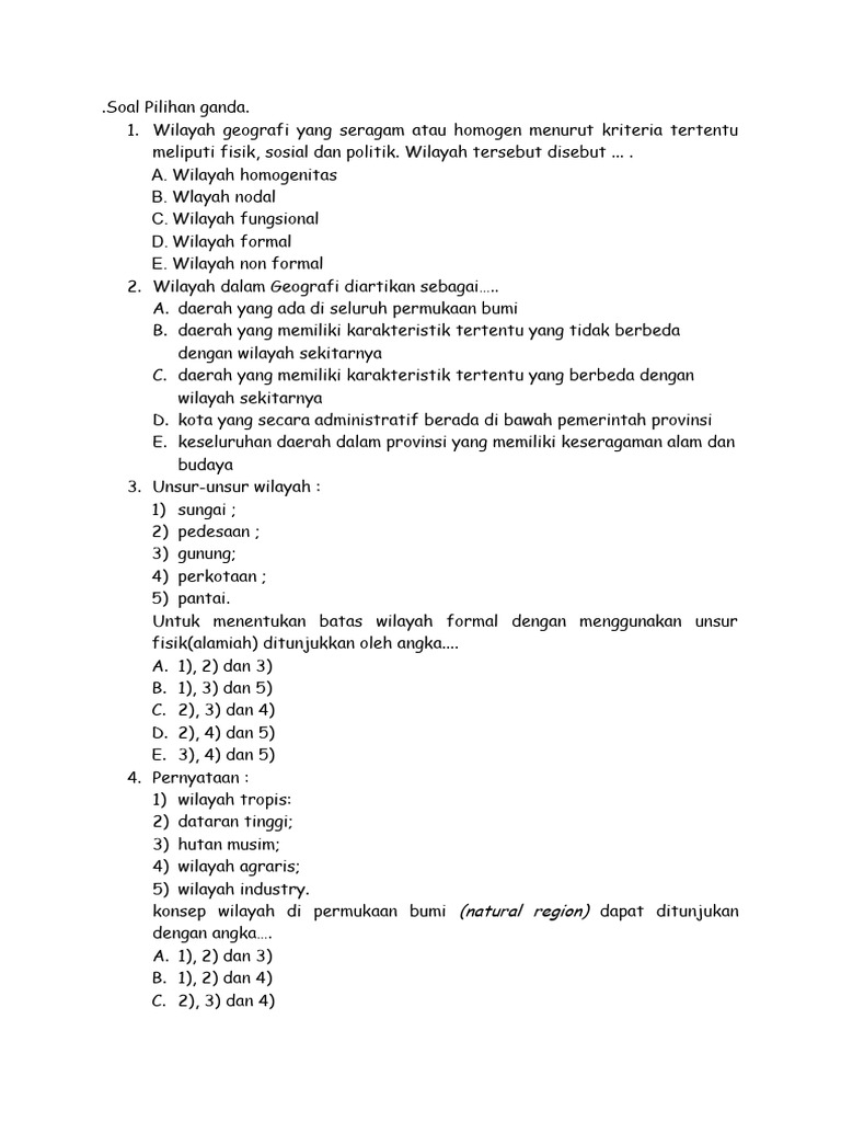 Latihan PAS Kelas XII | PDF