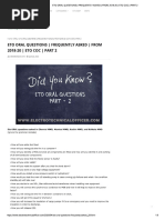 Eto Coc Written Examination Questions & Answers Part-1 | PDF | Semiconductors | Ac Power