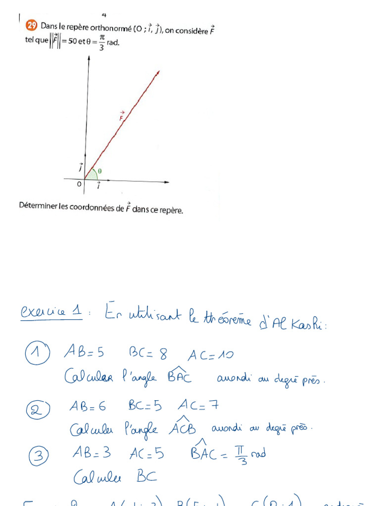 Exercices TD 17 Et 18 Janv | PDF